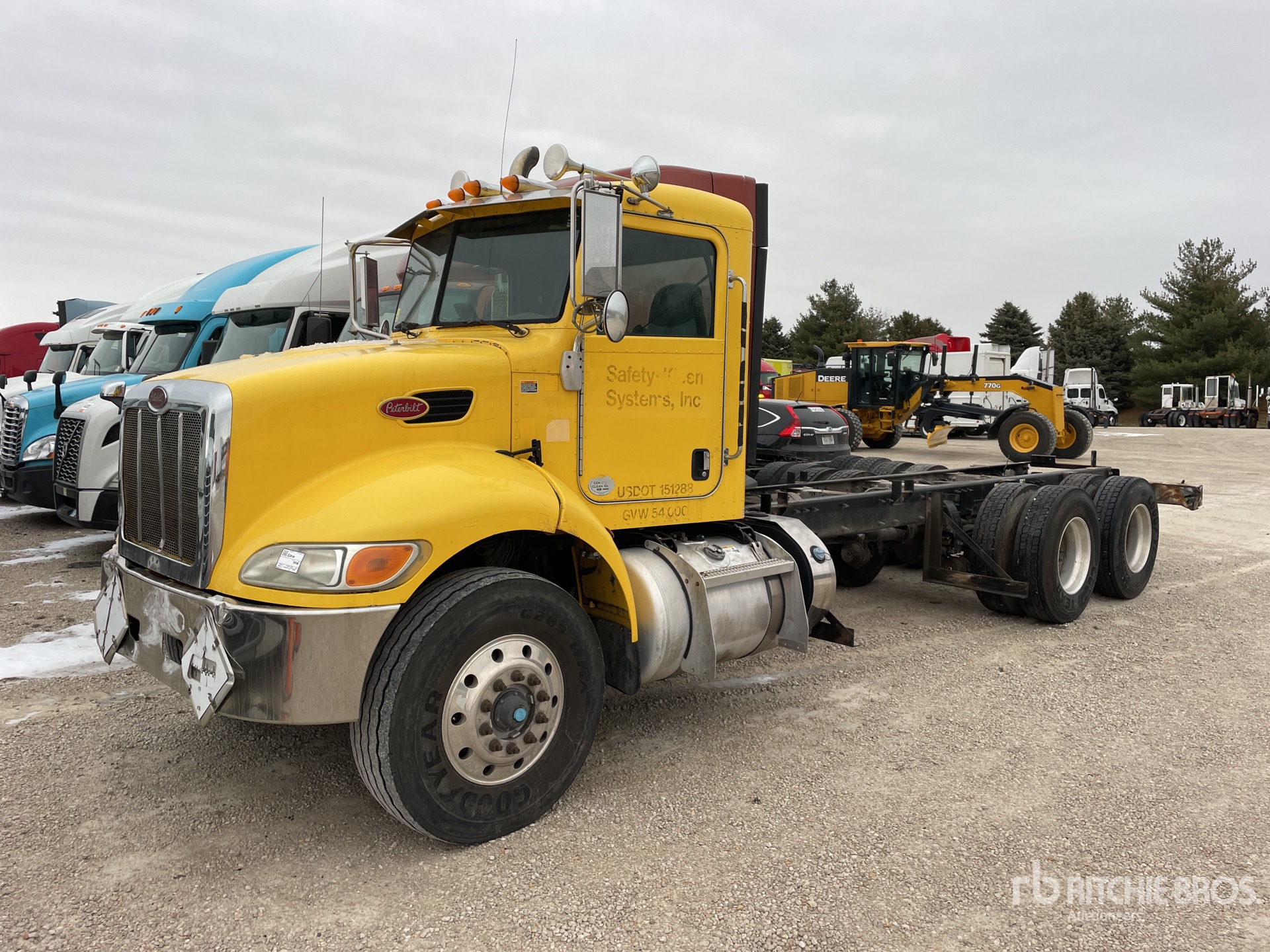 2012 Peterbilt 348 6x4 Cab and Chassis (Inoperable) | Ritchie Bros ...