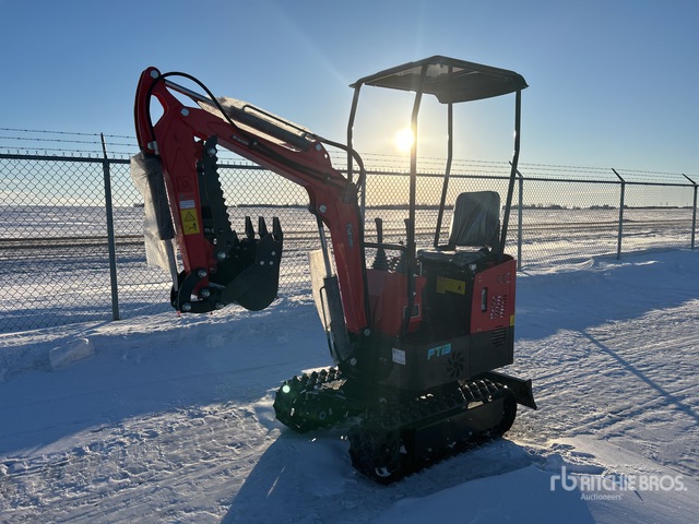 2024 Future FT13 Mini Excavator (Unused) | Ritchie Bros. Auctioneers