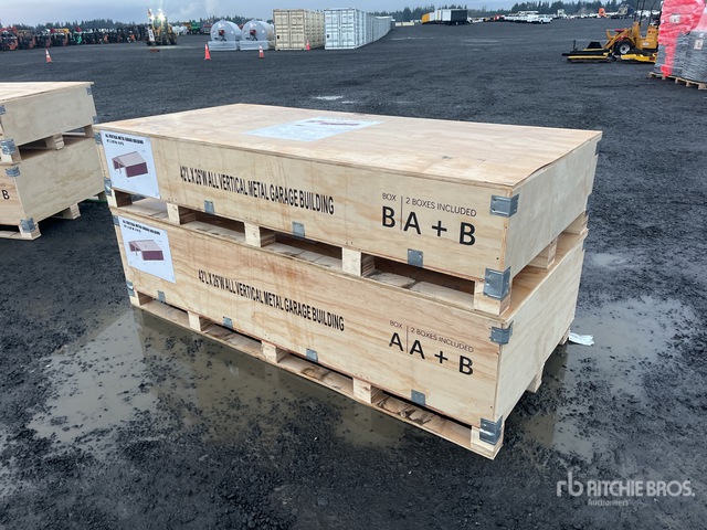 2024 DG2642 42 ft x 26 ft All Vertical Metal Garage Building Shed ...