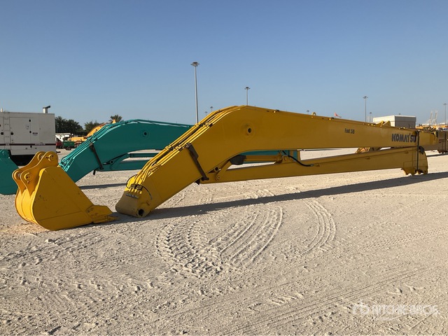 18 M Long Reach Excavator Boom & Stick w/ Excavator Bucket - Fits ...