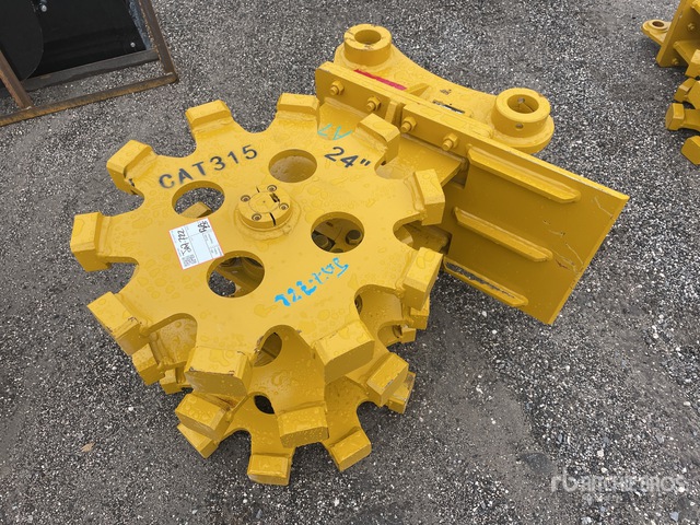 Teran CW31524-3W 24 in Excavator Compaction Wheel - Fits Cat 315 ...