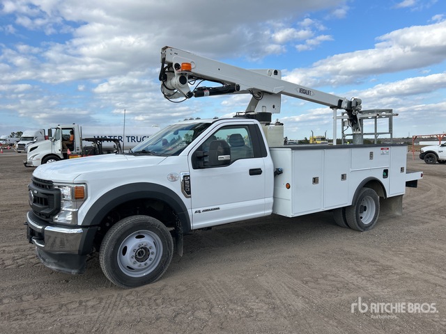 2021 Versalift STP36NE 36 ft on 2021 Ford F-550 XL 4x4 Camion de cubo ...