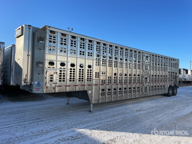 2012 Wilson PSDCL-402BP 52 ft T/A Livestock Trailer | Ritchie Bros ...