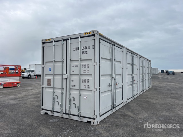 2025 40 ft High Cube Multi-Door Storage Container | Ritchie Bros ...