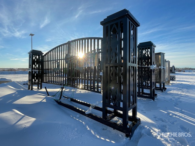 2025 Suihe NFG-20FGP-D 20 ft x 7 ft Bi-Parting Driveway Gate (Unused ...