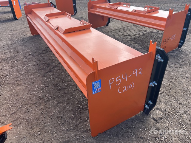 2024 Kit Containers QT-SP-12-23 144 in Skid Steer Snow Pusher (Unused ...