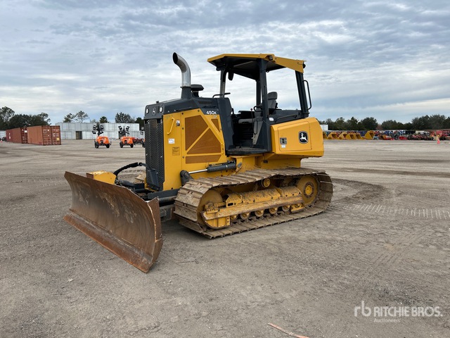 2018 John Deere 450K LGP Crawler Dozer | Ritchie Bros. Auctioneers