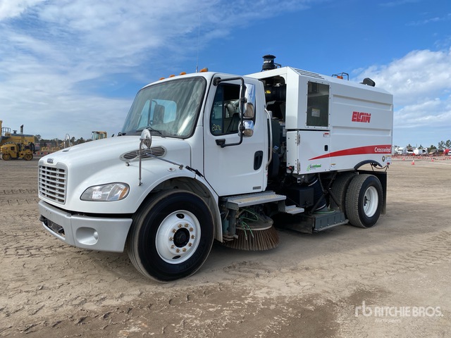 2016 Elgin Crosswind on 2016 Freightliner M2 106 Sweeper Truck ...