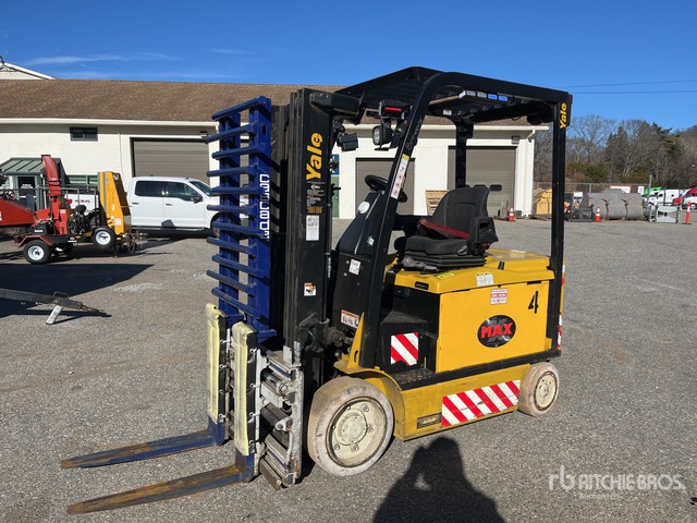 2013 Yale ERC065VGN48TE083 5200 lb Electric Forklift | Ritchie Bros ...