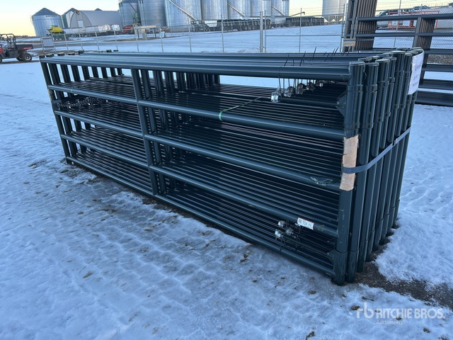 Quantity of (16) BYT MRG100 12 ft x 4 ft Livestock Gate (Unused ...