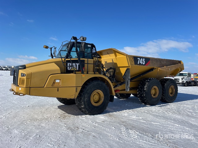 2017 Cat 745C Articulated Dump Truck | Ritchie Bros. Auctioneers
