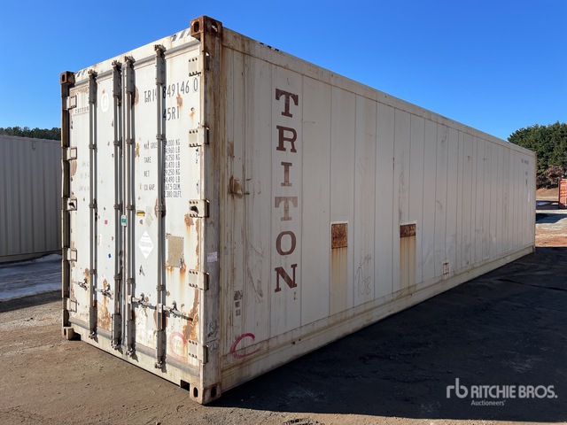 40 ft High Cube Refrigerated Contenedor de almacenamiento | Ritchie ...