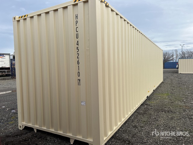 2024 40 ft High Cube Storage Container | Ritchie Bros. Auctioneers