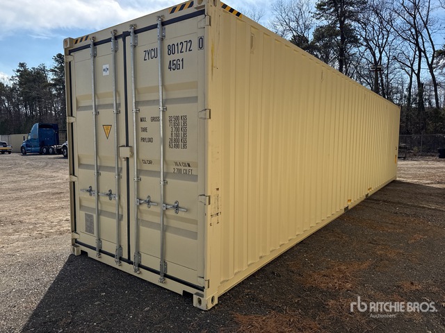 2024 40 ft High Cube Contenedor de almacenamiento | Ritchie Bros ...
