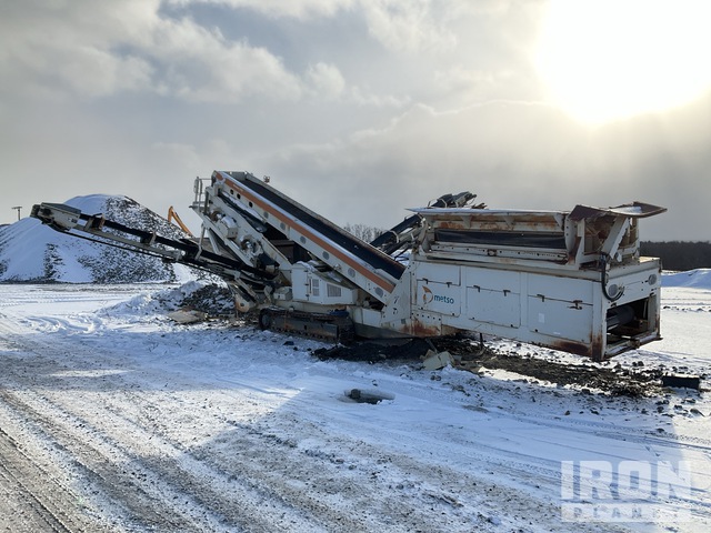 2004 Metso R225 Tracked Incline Screen Plant in Emlenton, Pennsylvania ...