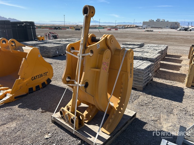 2024 Jisan JXJMQ320 44 in Excavator Grapple - Fits Cat 320 | Ritchie ...