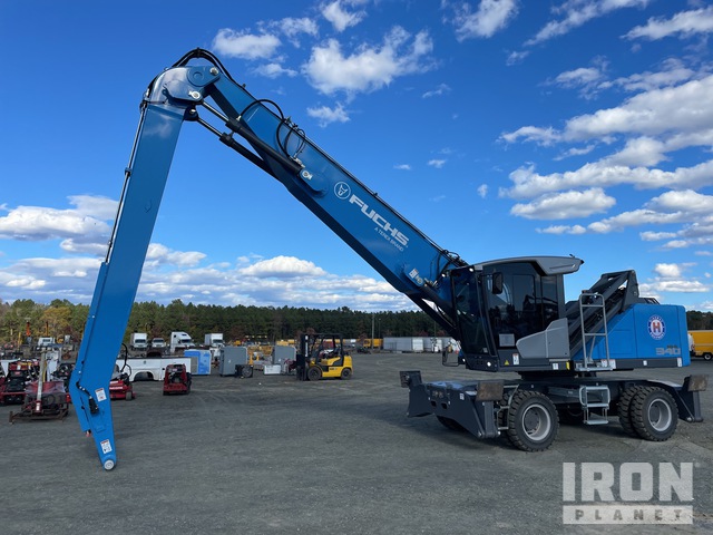 2022 Fuchs MHL340-S5 Wheel Material Handler | Ritchie Bros. Auctioneers