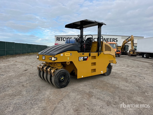 2019 Cat CW16 9 Wheel Pneumatic Roller | Ritchie Bros. Auctioneers