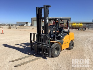 2023 (unverified) Hyundai 45D-9F 9570 lb Pneumatic Forklift in Midland ...