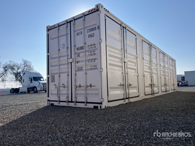 2024 40 ft High Cube Multi-Door Storage Container | Ritchie Bros ...