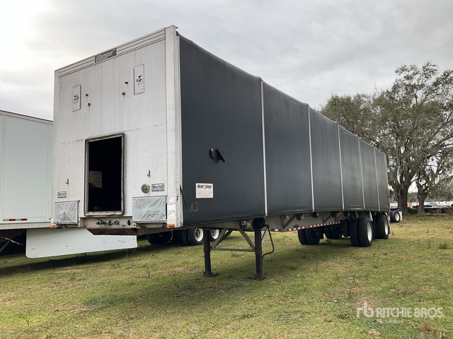 2000 Reitnouer 48 ft T/A Spread Axle Curtain Side Trailer | Ritchie ...