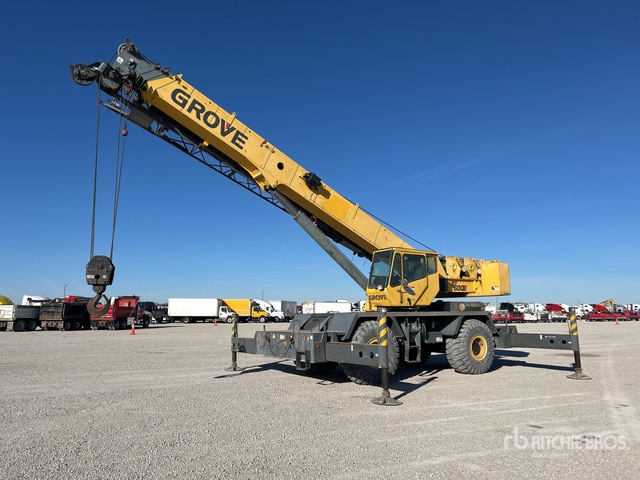 2007 Grove RT600E 50 ton 4x4x4 Rough Terrain Crane | Ritchie Bros ...