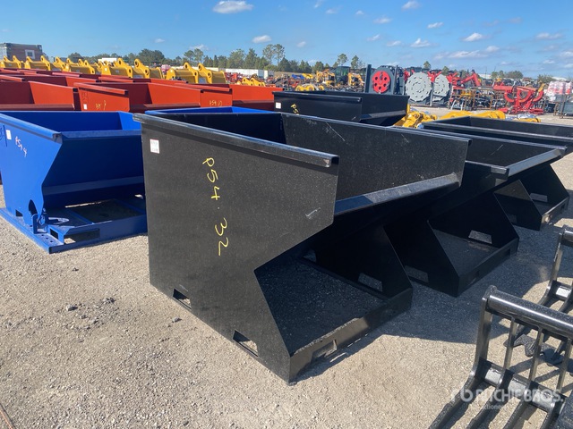 2024 Kit Containers 2YFT-SST 2 CY. Tolva de descarga para minicargadora ...