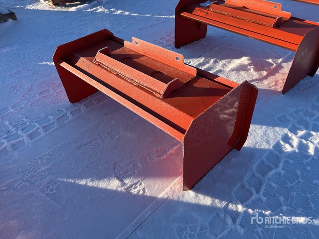 2024 Kit Containers MSS-SPE-4-23 48 in Skid Steer Snow Pusher | Ritchie ...