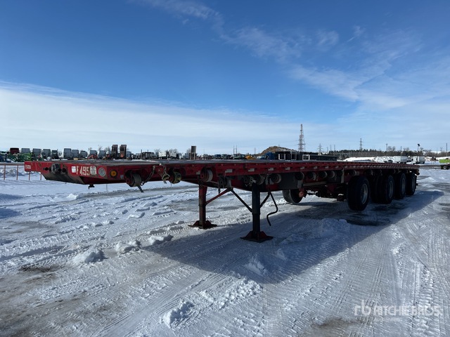 2020 Temisko 53 ft Quad/A Flatbed Trailer | Ritchie Bros. Auctioneers