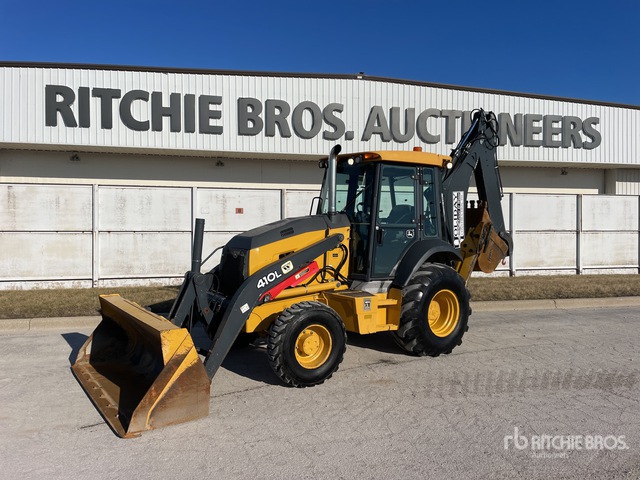 2018 John Deere 410L 4x4 Backhoe Loader | Ritchie Bros. Auctioneers