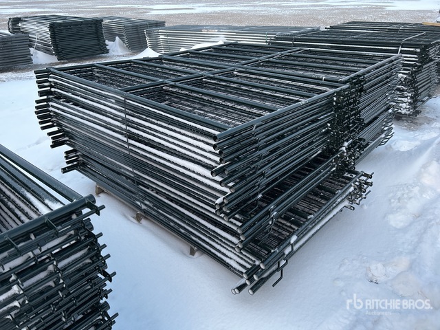 Quantity of (48) BYT 7 ft x 4 ft Mesh Livestock Panel (Unused ...