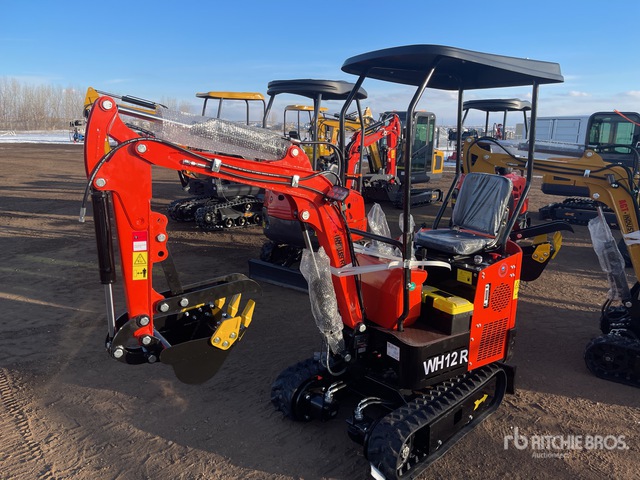2024 AGT WH12R Mini Excavator (Unused) | Ritchie Bros. Auctioneers