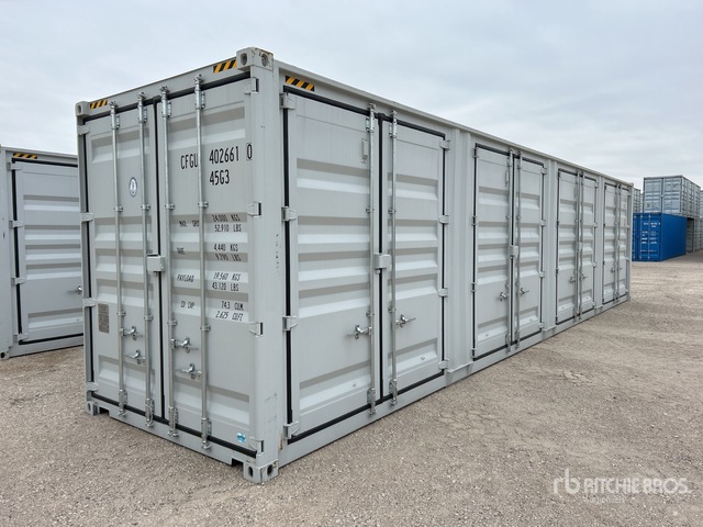 2024 40 ft High Cube Multi-Door Storage Container | Ritchie Bros ...