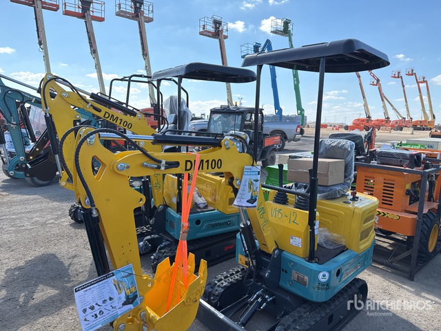 2024 Digmaster DM100 Mini Excavator (Unused) | Ritchie Bros. Auctioneers