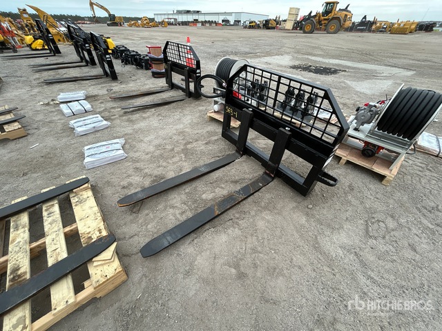 JBX 4000 48 in Skid Steer Forks - Fits Jbx 4000 (Unused) | Ritchie Bros ...