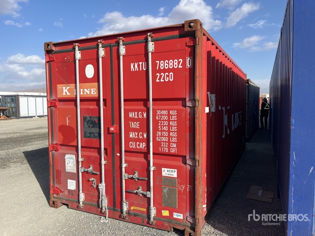20 ft Standard Storage Container | Ritchie Bros. Auctioneers