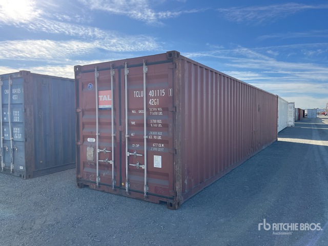 40 ft Standard Storage Container | Ritchie Bros. Auctioneers