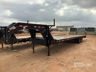 2011 PJ Trailers FD352 35 ft T/A Gooseneck Flatbed Trailer in Odessa ...