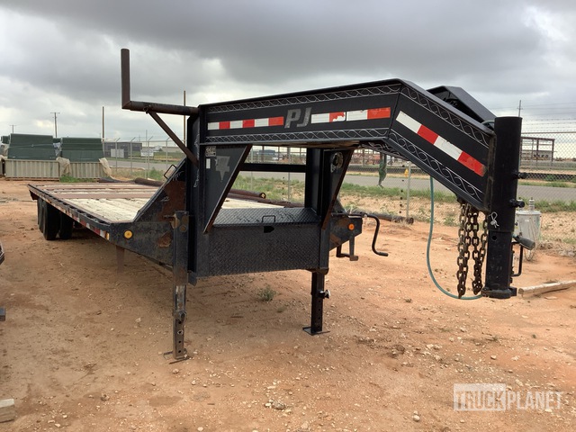 2011 PJ Trailers FD352 35 ft T/A Gooseneck Flatbed Trailer in Odessa ...