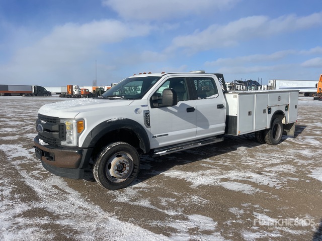 2017 Ford F-550 XL 4x4 Crew Cab Utility Truck | Ritchie Bros. Auctioneers