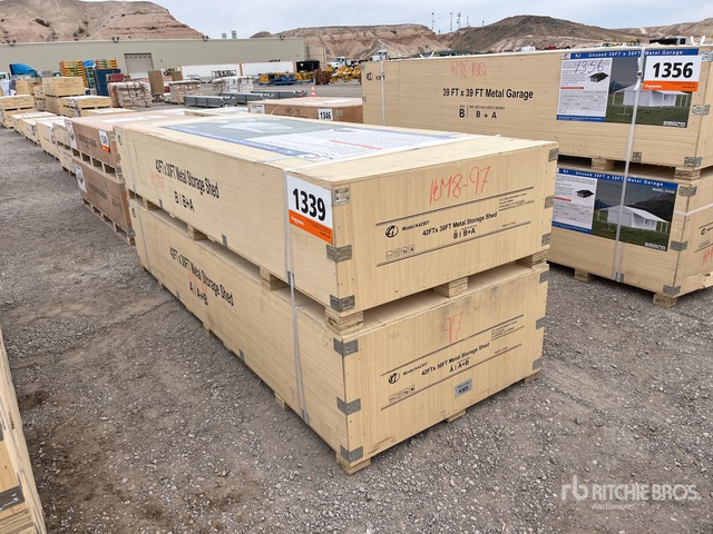 2025 KJ K4230T 42 ft x 30 ft Metal Shed (Unused) | Ritchie Bros ...