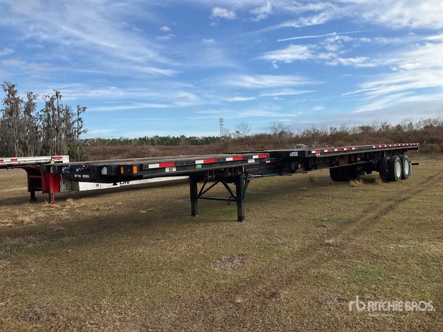 2014 Fontaine T/A 48 ft - 80 ft Extendable Flatbed Trailer | Ritchie ...