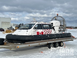 2018 Christy 5146 FC Hovercraft w/ 2010 Tri/A Flatbed Trailer in Nisku ...