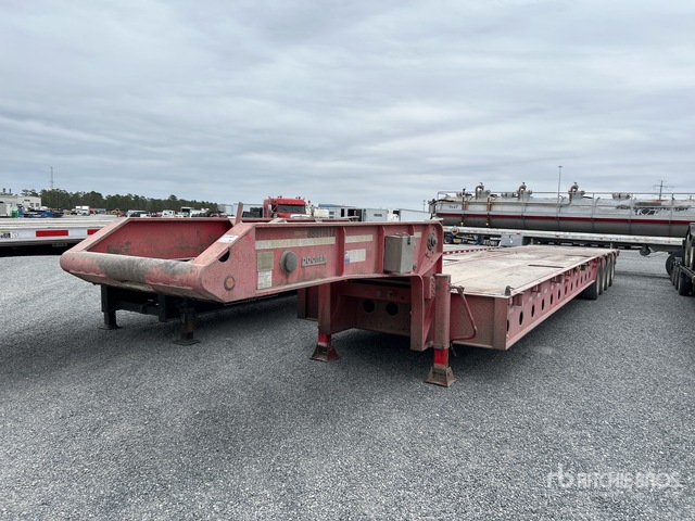 2008 Doonan 532DD12RE 80000 lb 42 ft Quad/A Flatbed Oilfield Oilfield Trailer | Ritchie Bros ...