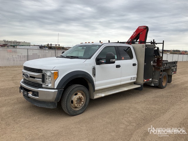 Fassi F65 6834 lb Knuckle Boom on 2017 Ford F-550 4x4 Crew Cab Boom ...
