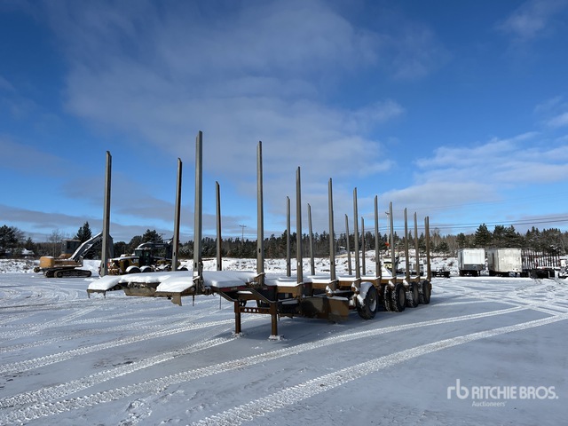 2021 Temisko 51 ft Quad/A Log Trailer | Ritchie Bros. Auctioneers