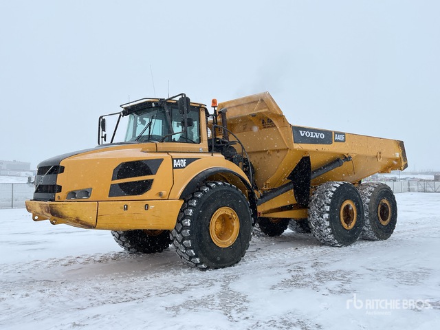 2013 Volvo A40F Articulated Dump Truck | Ritchie Bros. Auctioneers