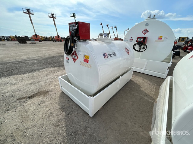 2025 600 655 gal Skid Mounted Steel Diesel Fuel Tank | Ritchie Bros ...
