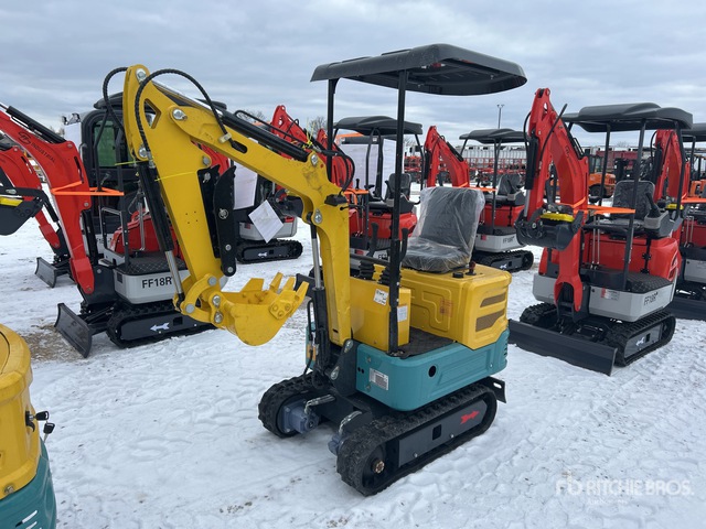 2024 Digmaster DM100 Mini Excavator (Unused) | Ritchie Bros. Auctioneers