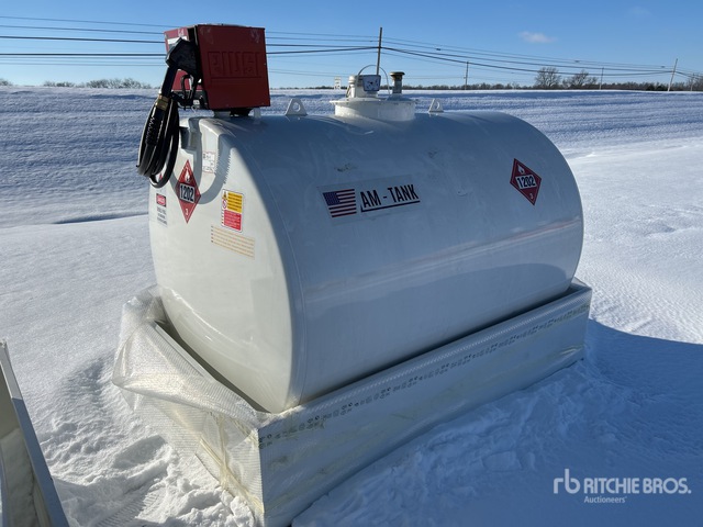 2024 AM Tank 800 838 gal Skid Mounted Steel Fuel Tank (Unused ...